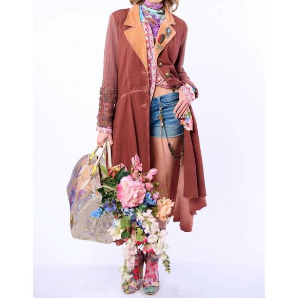 Aratta | Jackets & Coats | New Aratta Captain General Coat In Maroon ...